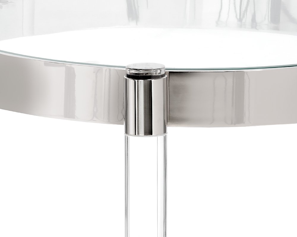 York Side Table - Stainless Steel - Metro Element