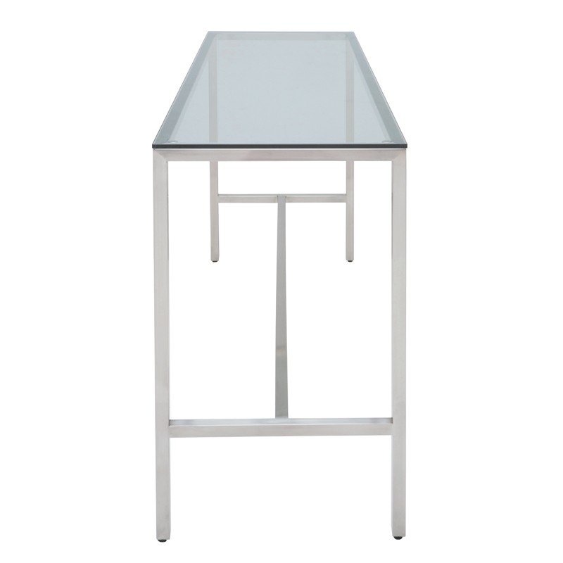 VERONA BAR TABLE SILVER - Metro Element