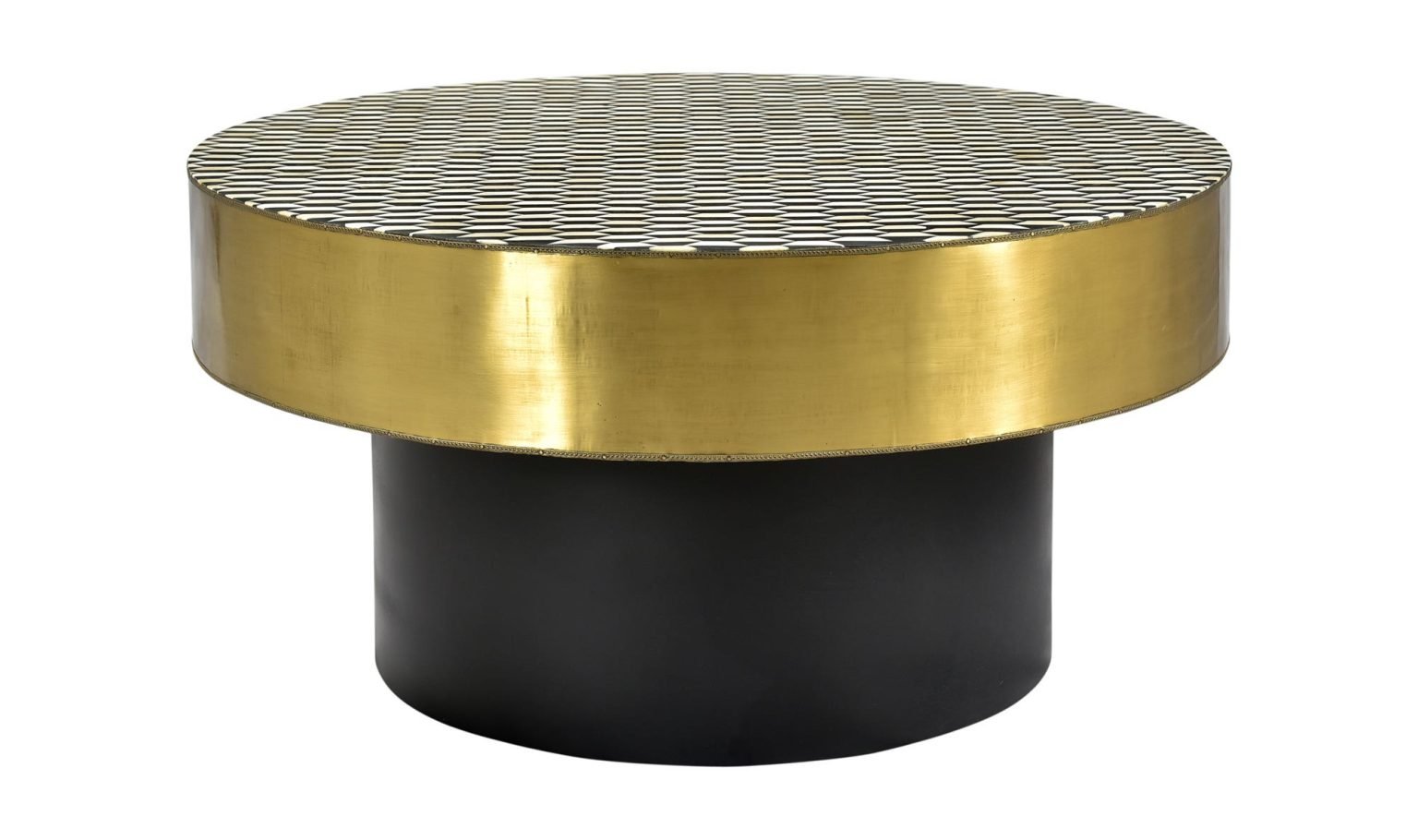 Hayden Light Brown Wood Square Coffee Table - Metro Element