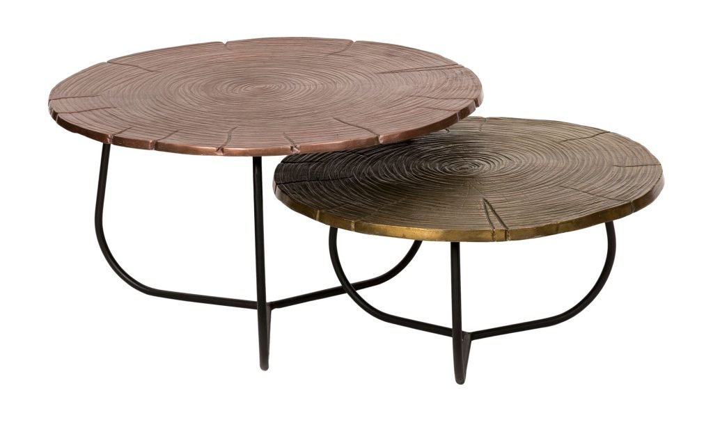 CROSS SECTION TABLES SET OF 2 - Metro Element