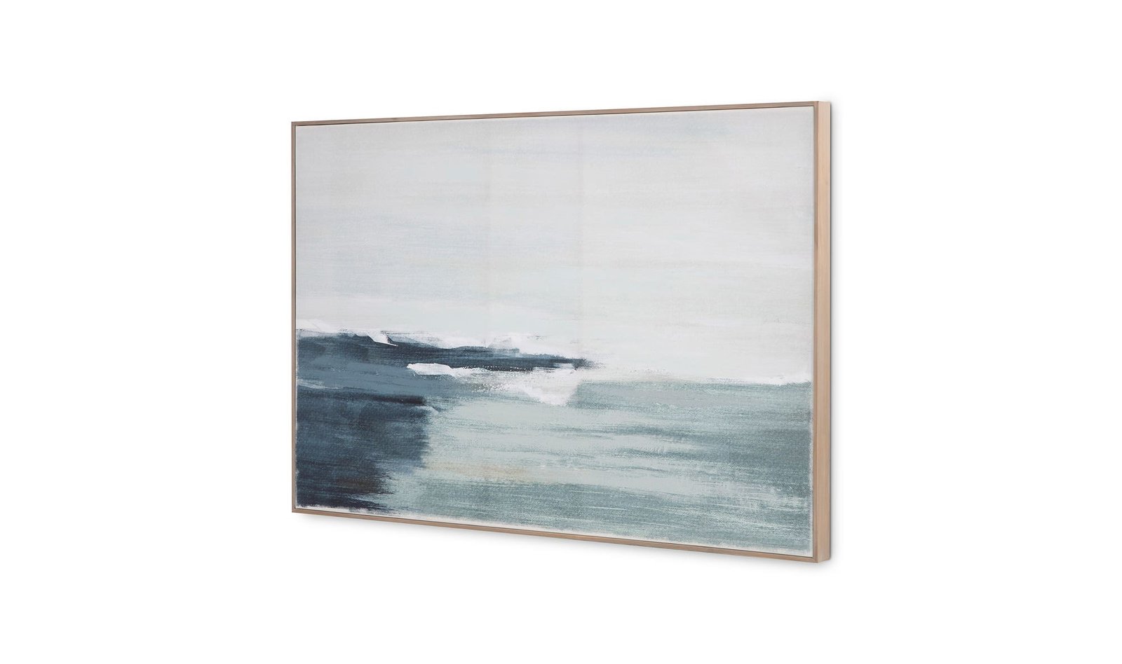 SHORELINE FRAMED PAINTING MULTI - Metro Element