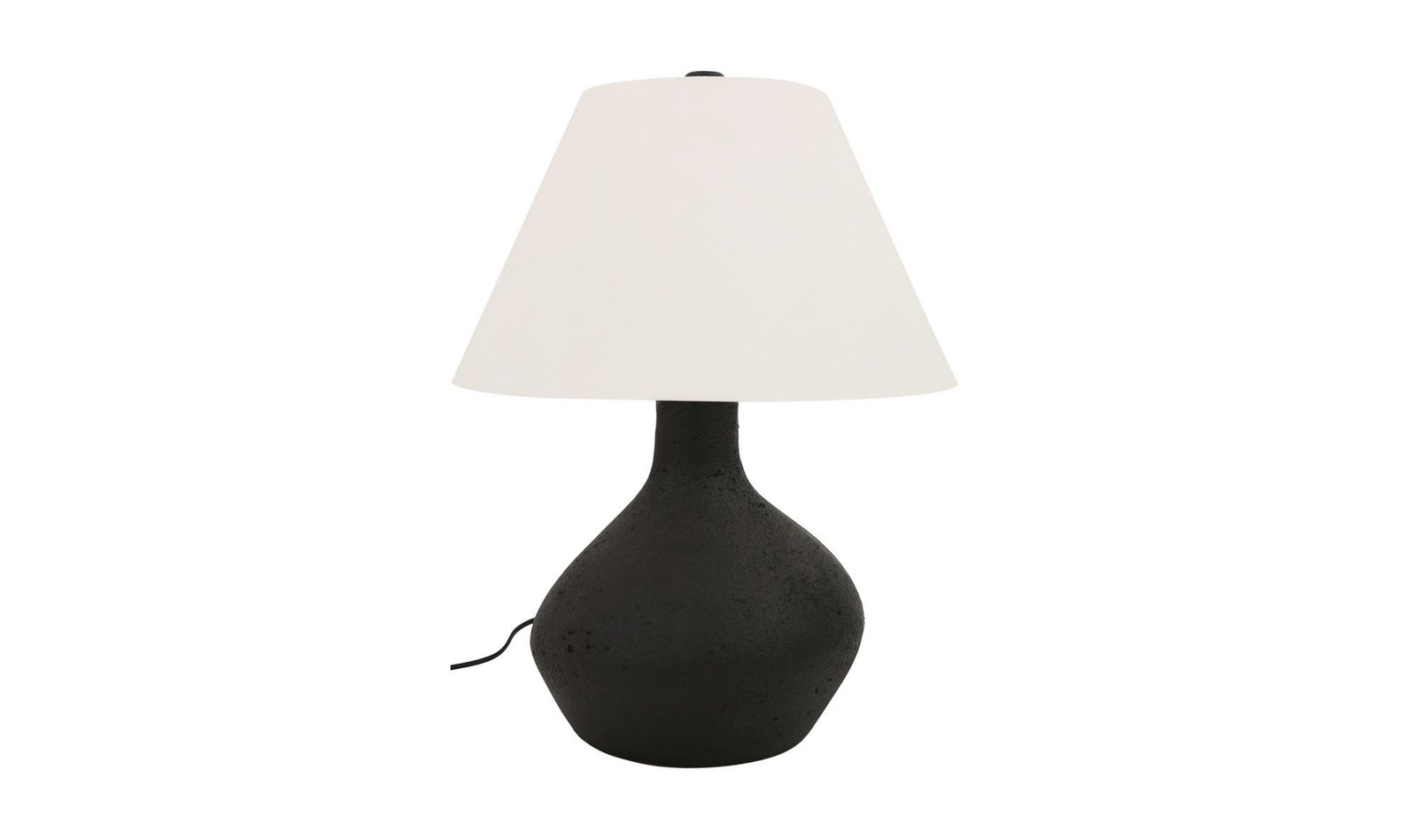 HANNA TABLE LAMP BLACK - Metro Element