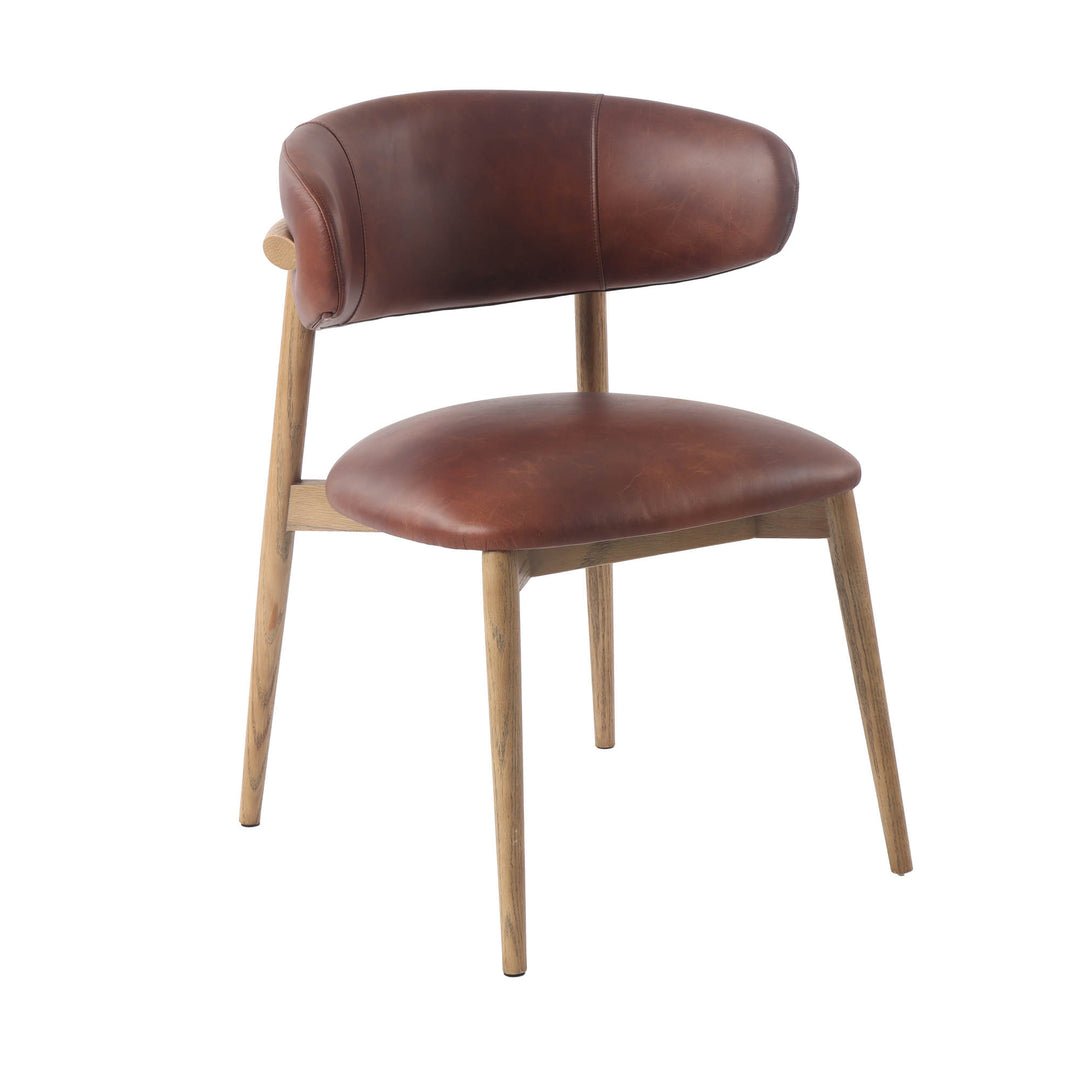 Milo Dining Chair - Tobacco - Metro Element
