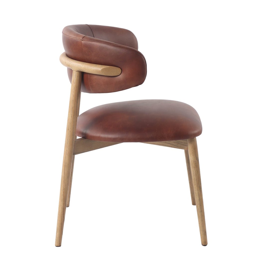 Milo Dining Chair - Tobacco - Metro Element