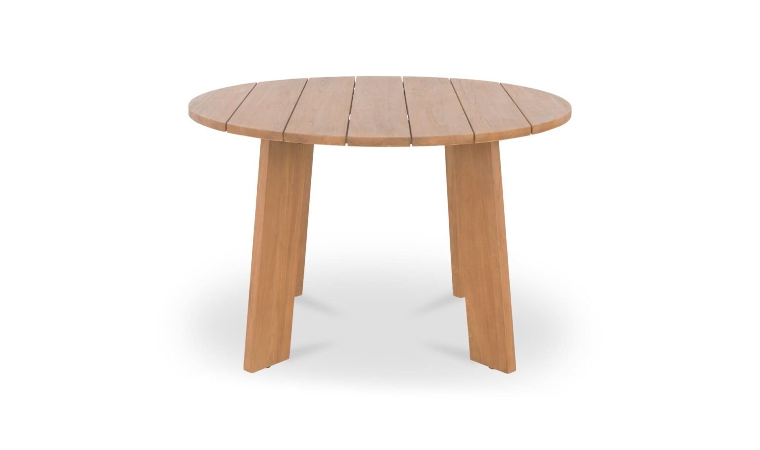 DELTA ROUND OUTDOOR DINING TABLE NATURAL - Metro Element