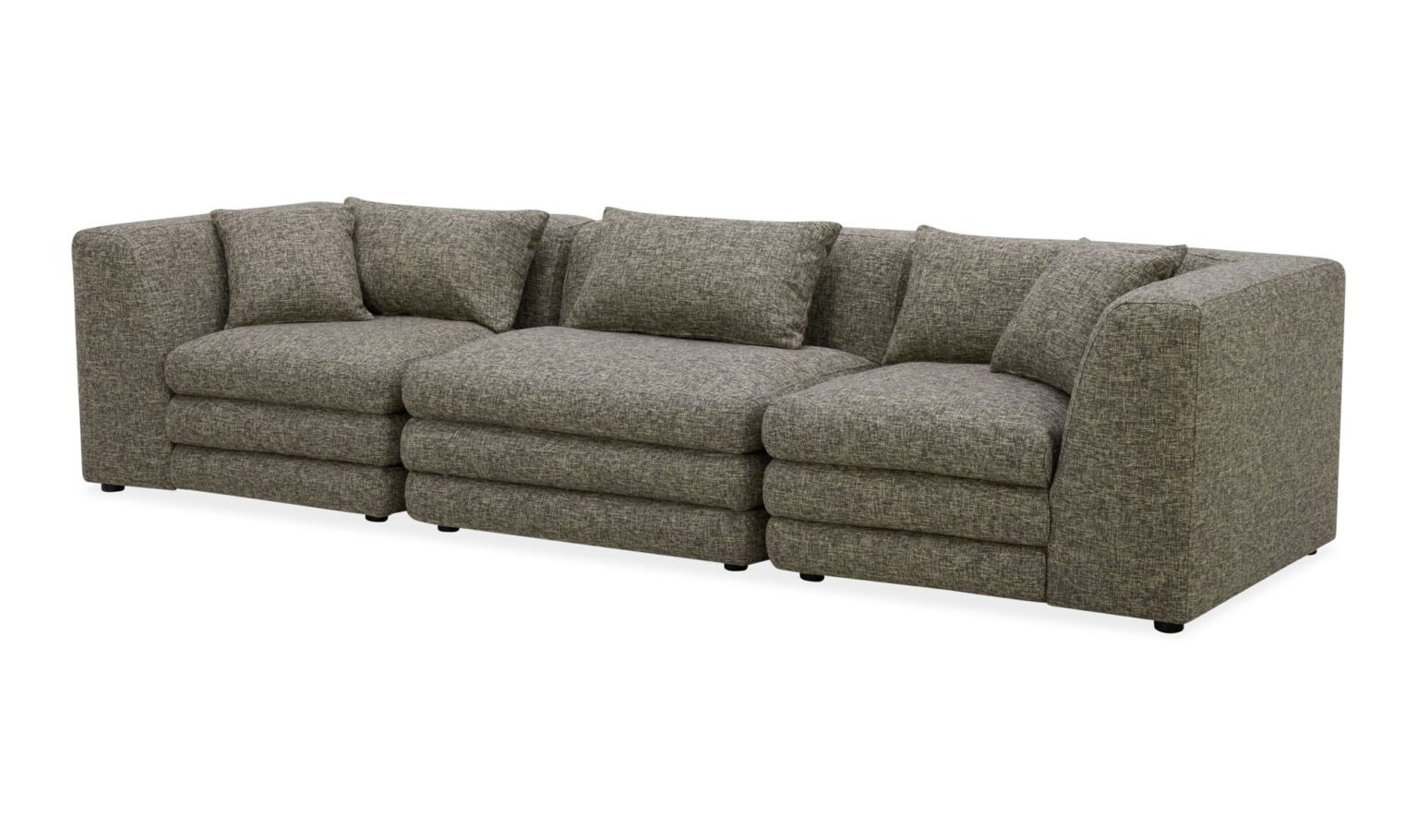 LOWTIDE MODULAR SOFA STONE TWEED - Metro Element