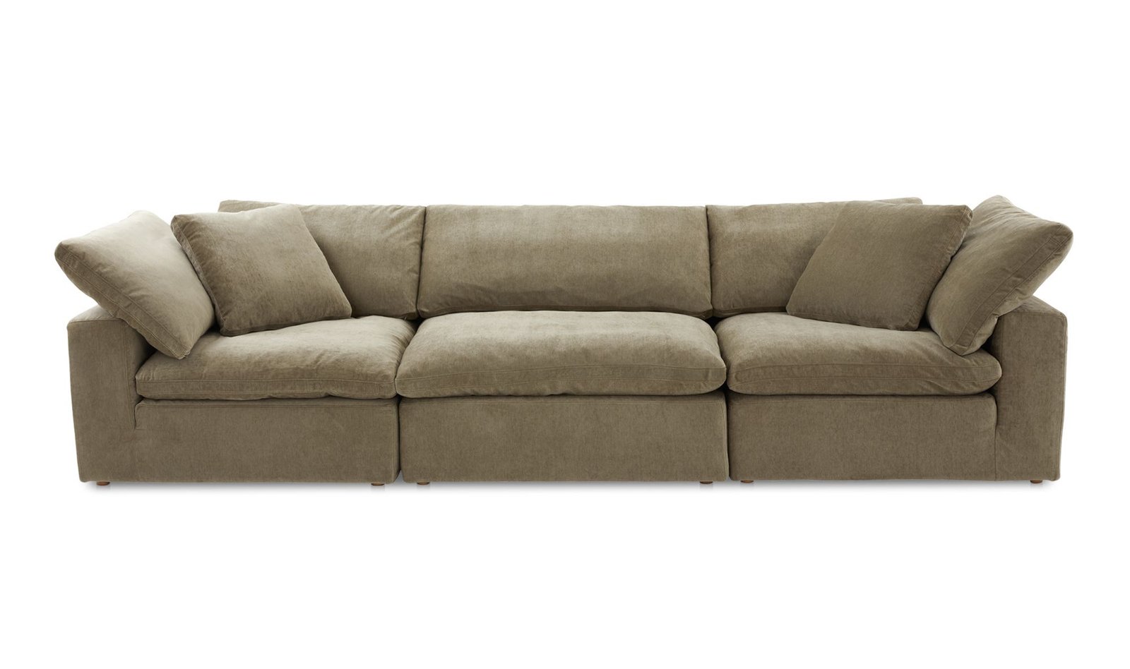 CLAY MODULAR SOFA DESERT SAGE WHITE - Metro Element