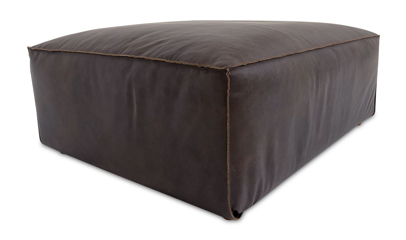 FORM OTTOMAN ESPRESSO BROWN - Metro Element