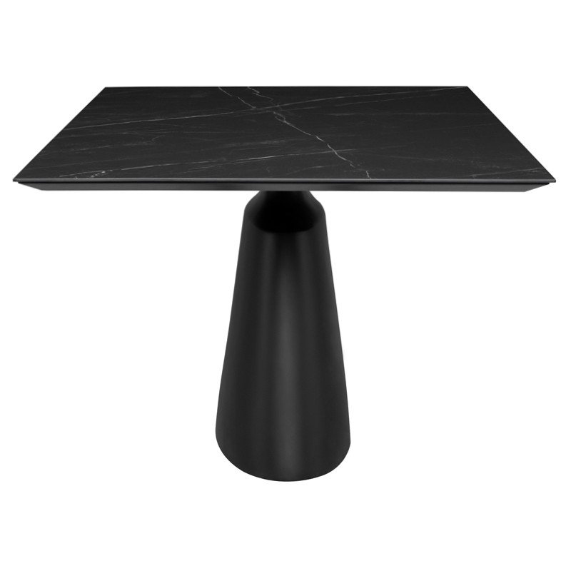TAJI DINING TABLE BLACK - Metro Element